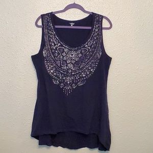 Great Northwest Indigo | Tops | Great Northwest Indigo Blue Tank | Poshmark